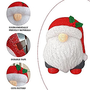 Christmas Gnome Lampshade Corridor Wall Lamp Dustproof Protective Cover for Home Garden Yard Porch Light Protection Shield christmas porch light covers decorations