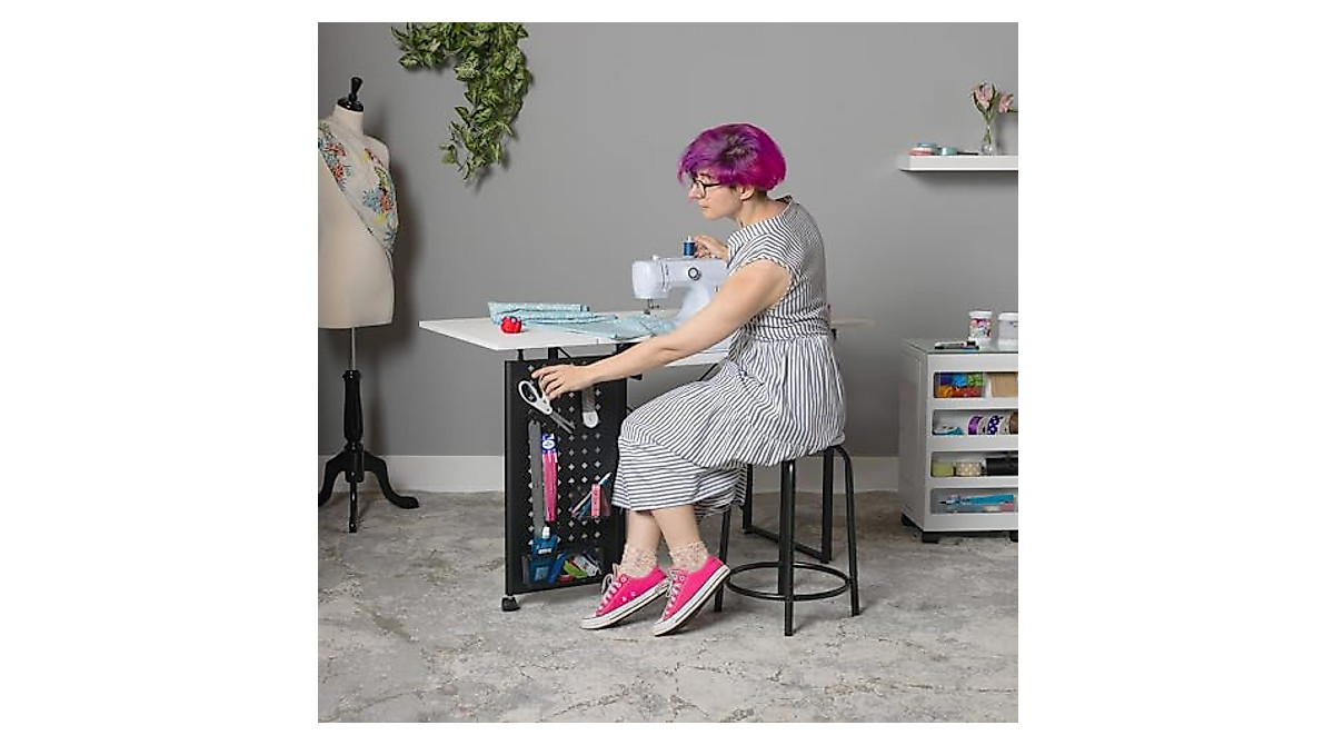 Sew Ready Pivot Swingout Sewing Table - Compact & Adjustable