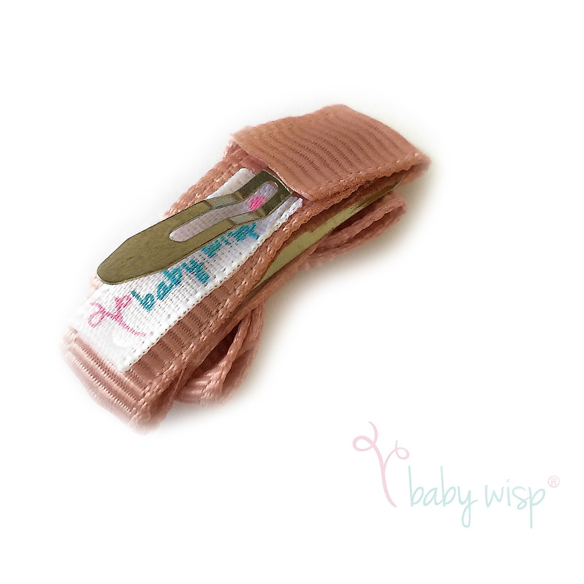 Baby Wisp 5 Tiny Tuxedo Hair Bows Baby Girls Toddlers - Macaroon Gift Set