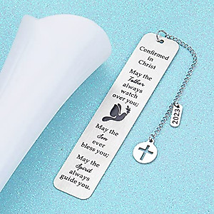 Baptism Gifts for Girl Boys Religious Gifts for First Communion Christening Gifts for Goddaughter Godson Godchild Baby Girl Adult Baptism Gifts for Women Men Friends Catholic Gifts Religious Bookmarks