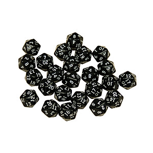 Learning Advantage 7334 20-Sided Polyhedra Dice (Pack of 24)