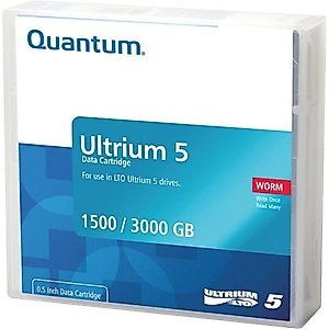 Quantum MR-L5MQN-02 Data Cartridge, LTO ULTRIUM 5 Worm. Must Order in Multiples of 20.