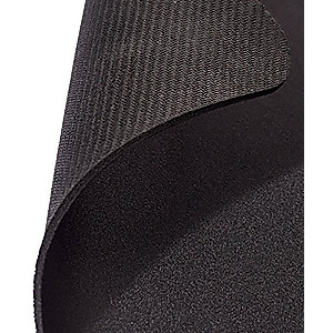 Amazon Basics Gaming Computer Mouse Pad -Cloth with rubberized base, Black