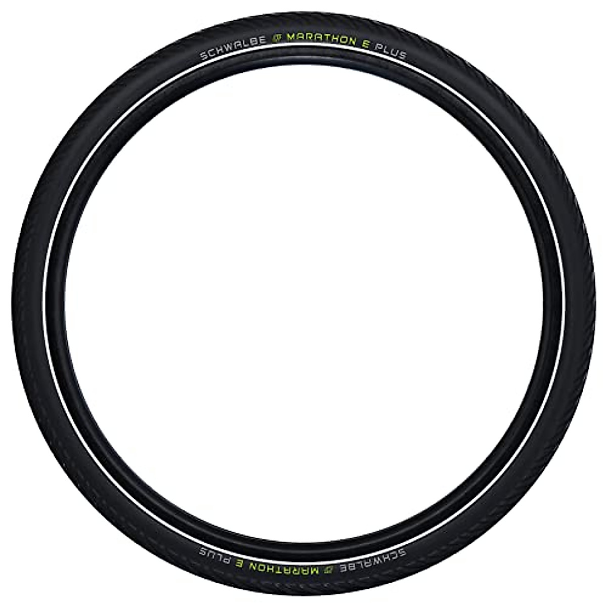 Schwalbe Marathon E-Plus, Pneumatico da Bici Unisex Adulto, Nero, Taglia Unica