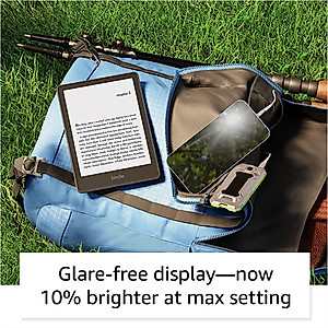 International Version – Kindle Paperwhite (8 GB) – Now with a 6.8" display and adjustable warm light – Without Lockscreen Ads