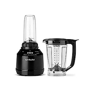 NutriBullet NBF50520 Touch Combo Blender, 64 oz, Black