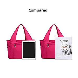 MINTEGRA Nylon Women Fashion Large Tote Shoulder Handbag Waterproof Work Bag Functional Clinical Bag