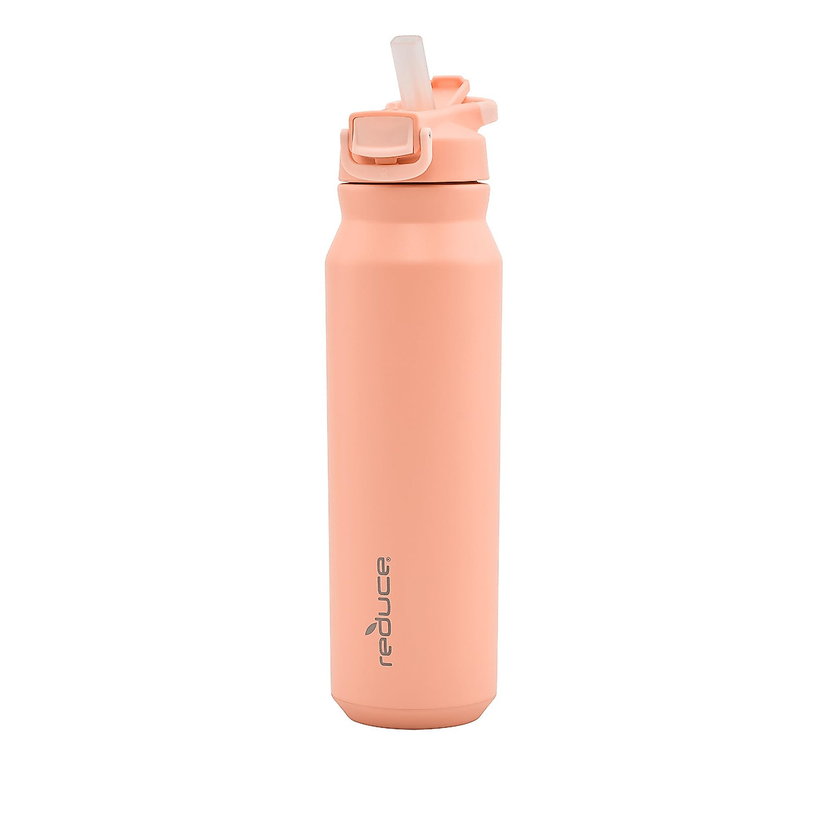 REDUCE 32 oz Hydrate Pro Stainless Steel Insulated Water Bottle - Flip Top Leak-Proof Lid, Dishwasher Safe, BPA-Free, Dual Wall Vacuum, Keeps Drinks Cold for 48 Hrs, Cup Holder Friendly - Sedona