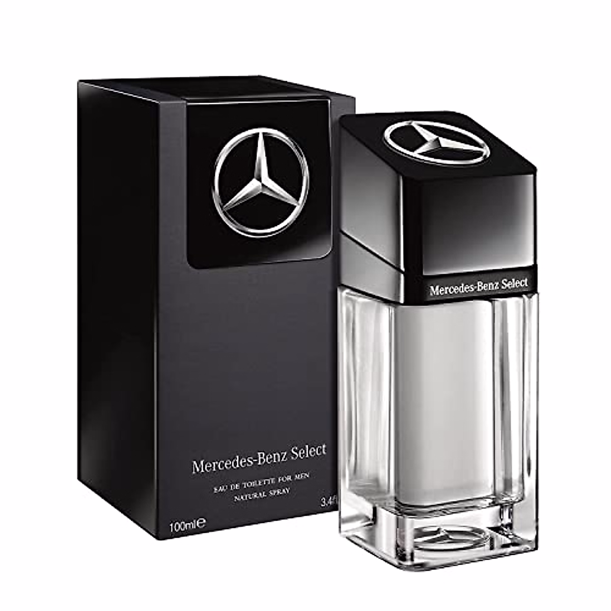 Mercedes-Benz Select - Elegant Fragrance With Fresh, Sensual Floral Notes - Mesmerize The Senses With Original Luxury Men’s Eau De Toilette Spray - Endless Day Through Night Scent Payoff - 3.4 OZ