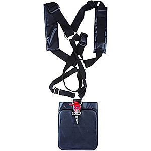 SUNSEEKER 26cc Weed Eater/Wacker Gas Powered, 4 in 1 String Trimmer, Wheeled Edger, Hedge Trimmer and Brush Cutter Blade, Multi Yard Care Tools, Rubber Handle & Shoulder Strap Included