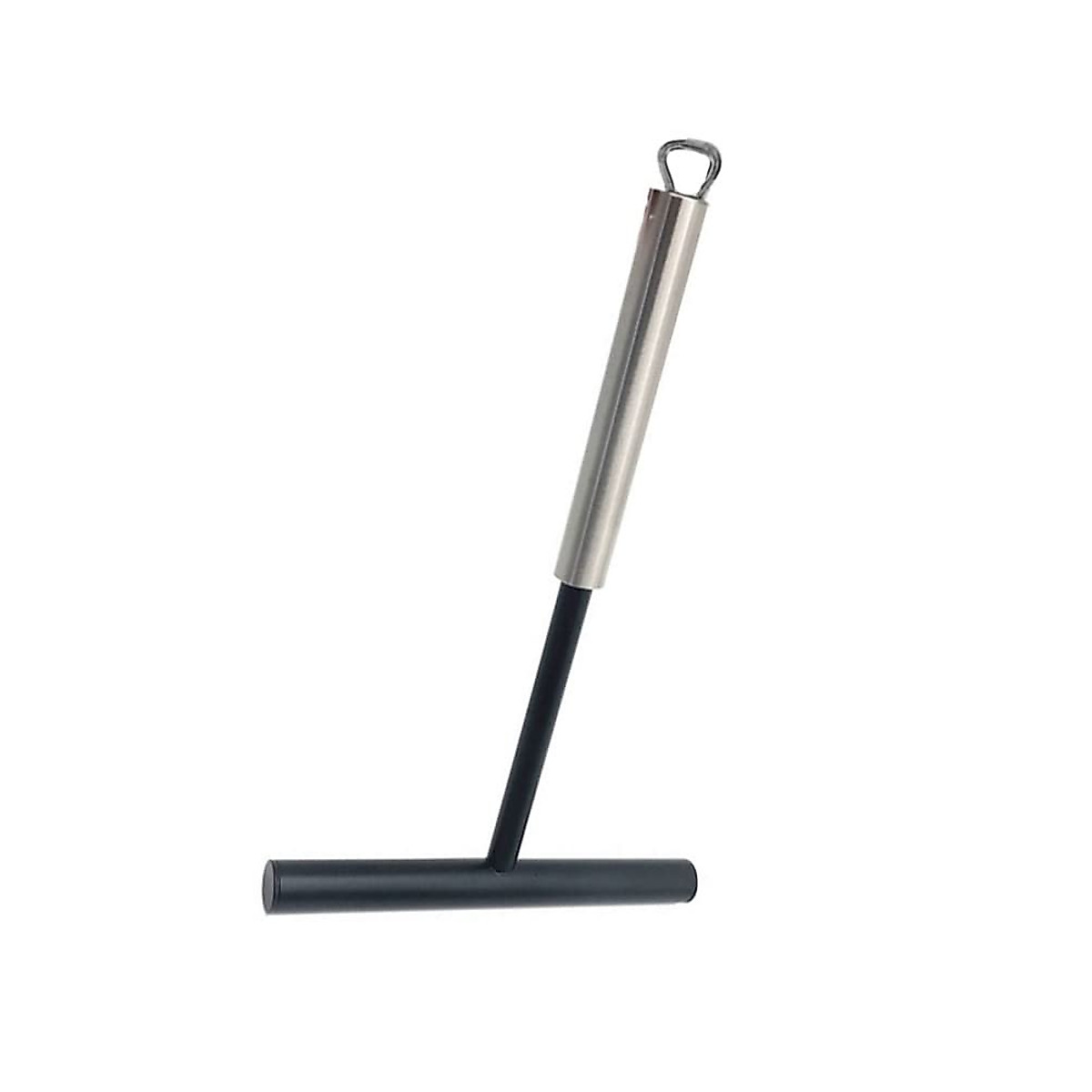 Operitacx Metal Crepe Spatulas Crepe Spreader T- Shape Stainless Steel Crepe Maker Batter Spreader Pancake Spreader Crepe Tools For Kitchen Home Crepe Rake (4.84 x7.67 inch)