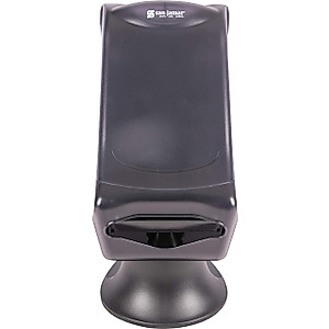 San Jamar - H5005STBK H5005S Venue Fullfold Control Napkin Dispenser with Stand, 500 Capacity, 8" Width x 17-1/2" Height x 13" Depth, Black Pearl