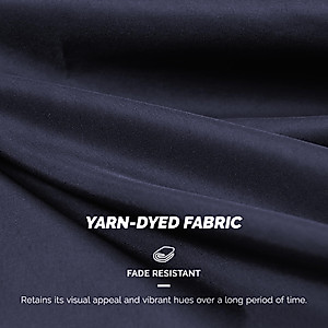 PURPLE LEAF 10’ x 13’ Patio Retractable Pergola with Double Sun Shade Canopy Outdoor Grill Gazebo for Deck Backyard Garden Modern Aluminum Pergola, Navy Blue