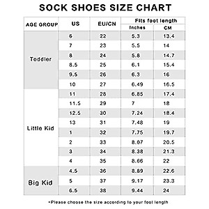 Santiro Kids Sneakers Boys Girls Lightweight Breathable Slip On Knit Sock Walking Shoes Black 1 M US