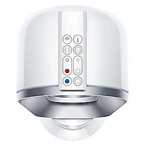 Dyson Hot+Cool AM09 Tower Bladeless Fan Heater - White/Silver (Renewed)