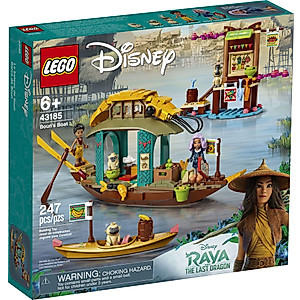 LEGO Disney Boun’s Boat 43185 Building Kit; an Imaginative Toy Building Kit; Best for Kids Who Like Exploring The World and Adventuring with Strong Disney Characters, New 2021 (247 Pieces)