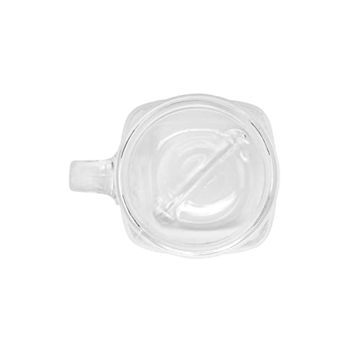 G.E.T. Shatterproof Plastic Mason Jars Style Drinking Glasses with Handles, 16 Ounce, 5" Tall, Clear (Set of 4)