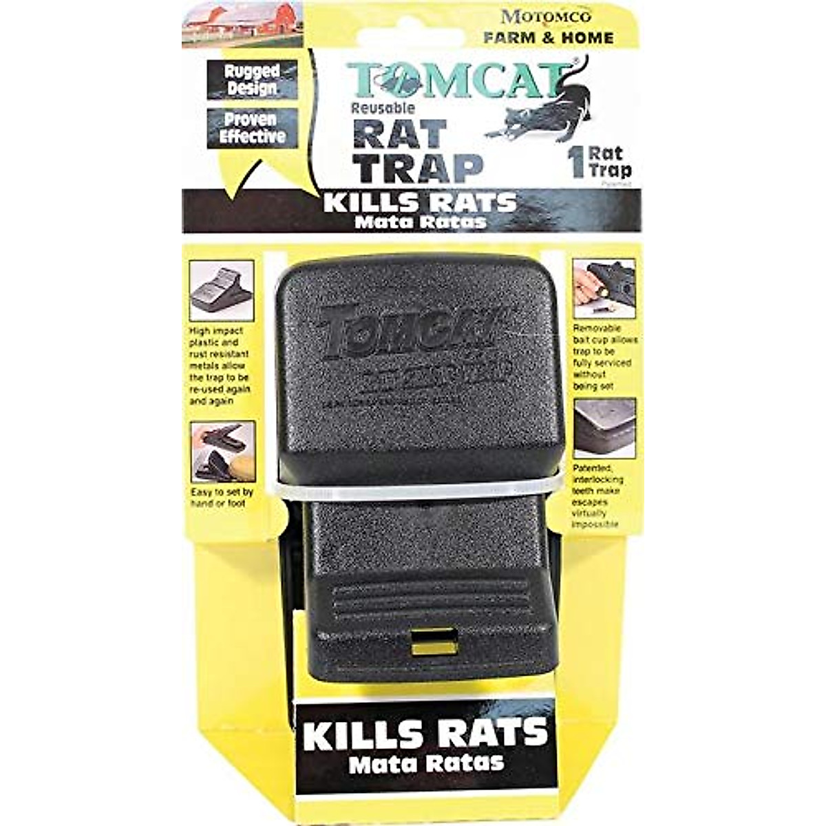 Tomcat Rat Snap Trap, 1-Pack