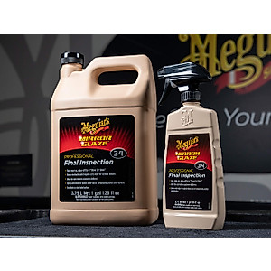Meguiar's M3401 Mirror Glaze Final Inspection Spray Detailer - 1 Gallon Container