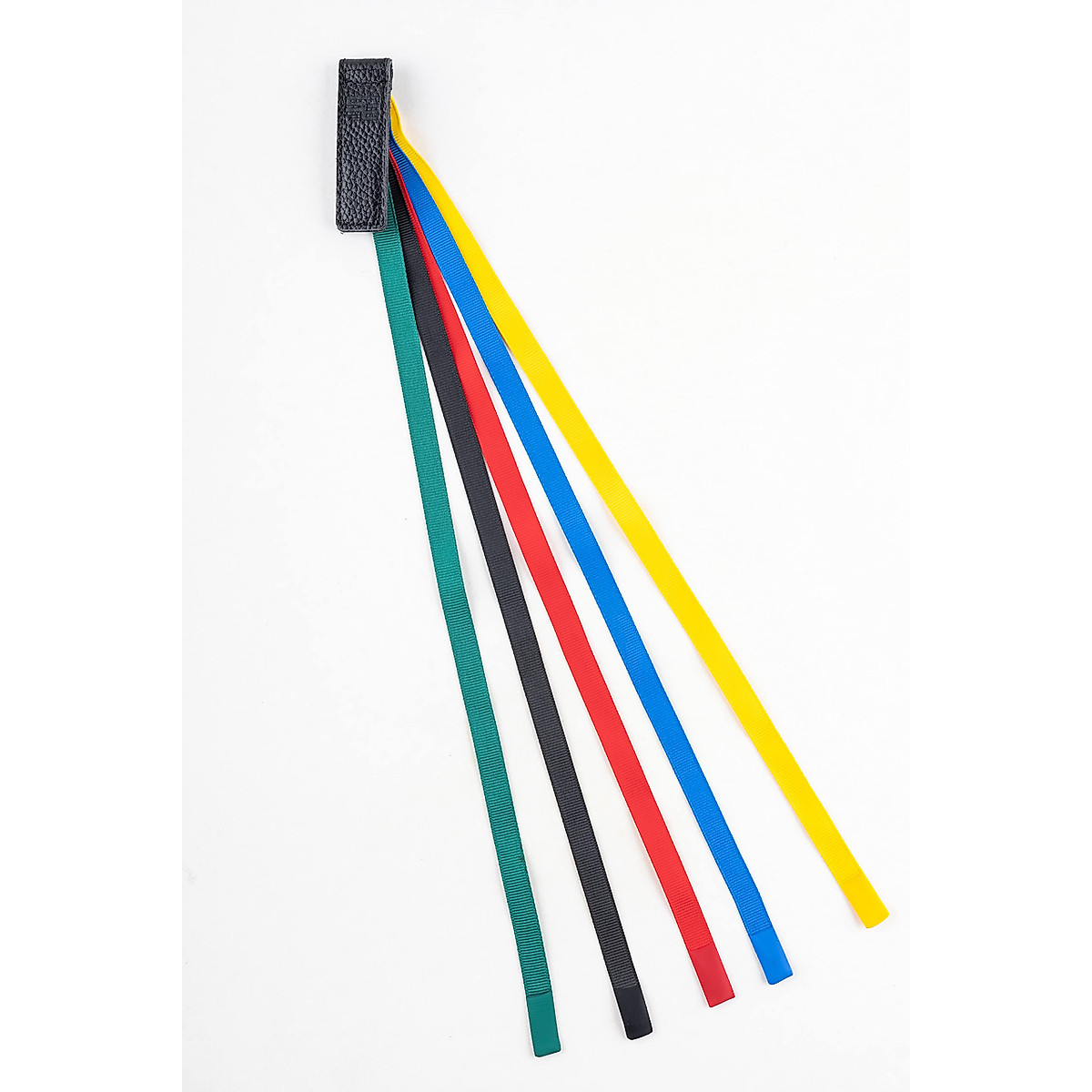 Superior Essentials Genuine Leather Multi Page Magnetic Attachable Bookmark with 5 Multi-Colored Bookmarks-Great for Bibles-Magnetic Hold Makes This The only Bookmark That Will Never Fall Out