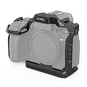 SmallRig S5 II Cage S5 IIX Cage for Panasonic LUMIX S5 II / S5 IIX with Built-in Quick-Release Plate for Arca-Swiss - 4023