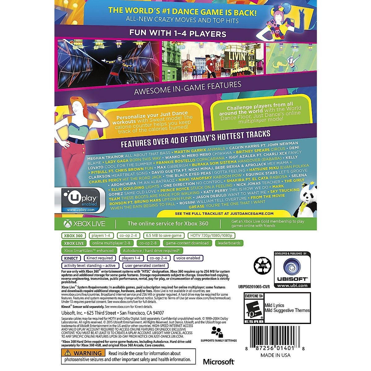 Just Dance 2016 - Xbox 360 (Renewed)