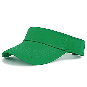 Komorebi Visors for Women Sun Visor Hats Green Visor Golf Visor for Sports Summer Sun Protection Tennis Hats Green One Size
