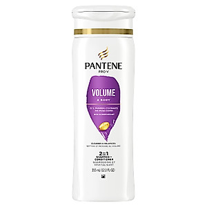 Pantene PRO-V Volume & Body 2in1 Shampoo + Conditioner, 12.0oz