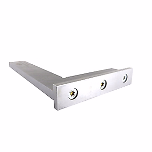 Kinex 4034-12-010 4 Inches Tall x 2.75 Inches Wide Try Machinist Square with Base DIN 875/1 Square to w/in 0.0005 Inches