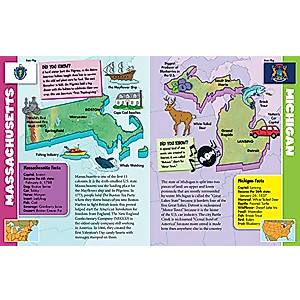 America's 50 States: Maps, Flags, Dates, and Fun Facts!