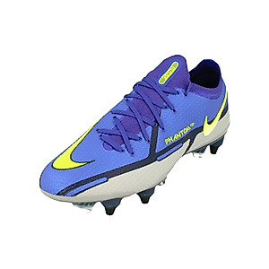 Nike Phantom GT2 Elite SG-Pro AC Mens Football Boots DC0753 Soccer Cleats (UK 6 US 7 EU 40, Sapphire Volt Grey Fog 570)