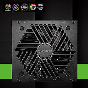RAIDMAX V Series 800watts 80 Plus Certified Power Supply ATX 12V v2.3 / EPS 12V 120mm Quiet Fan Compatiable with nVidia GeForce and AMD Radeon (800ACV)