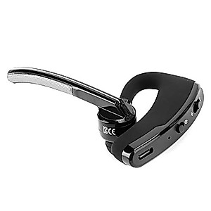 Business BT Wireless Headset, Wireless Handsfree Earpiece Stereo Noise Cancelling Mic, Compatible for Cell Phones Smartphone fit for Driving/Business/Office/Running