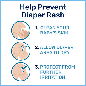 Penaten Medicated Creamy Diaper Rash Treatment, 454g