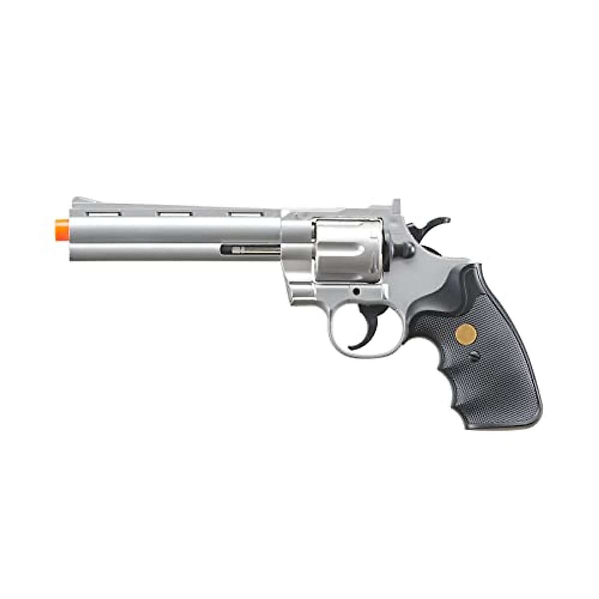 Airsoft 36S Spring Revolver Low Powered Airsoft Pistol Durable Plastic - Silver