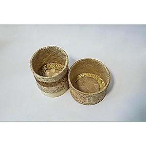 New Sticky rice bamboo thai basket Handmade big and small
