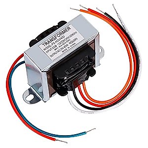 24V 40VA Control Transformer， Primary 120, 208, 240V Secondary 24V Isolation Transformers，24V Transformer with Foot Mount for HVAC Furnace Multi Tap