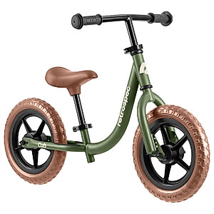 Retrospec Cub 2 Toddler 12" Balance Bike, 18 Months - 3 Years Old, No Pedal Beginner Kids Bicycle for Girls & Boys, Flat-Free Tires, Adjustable Seat, & Durable Frame