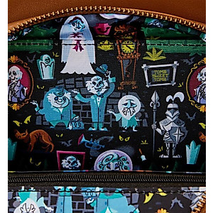 Loungefly Disney Haunted Mansion Grandfather Clock Crossbody Bag