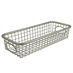 Spectrum Diversified Avery Tray Basket, Nickel