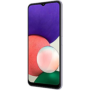 Samsung Galaxy A22 5G (SM-A226B/DS) Dual SIM 128GB/ 8GB RAM, 6.6” GSM Unlocked International Version - No Warranty - Violet