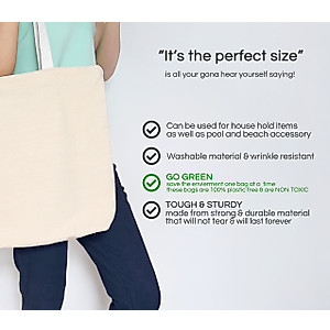 12 Pack Canvas Tote Bags – Design Your Own Party Favor Pack Tote Canvas Bags by Big Mo’s Toys