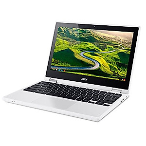 Acer Newest R11 11.6" Convertible 2-in-1 HD IPS Touchscreen Chromebook - Intel Quad-Core Celeron N3150 1.6GHz, 4GB RAM, 32GB SSD, 802.11AC, Bluetooth, HD Webcam, HDMI, USB 3.0, 10-Hour Battery