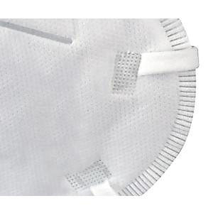 Honeywell Safety DF300 N95 Flatfold Disposable Respirator- Box of 20, White,One Size Fits All