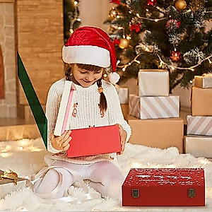 ZKHOB 2 Pack Unfinished Wooden Box with Lid Small Wood Boxes(12 x 9x 3.1 inch) Natural Pine Wooden Box for Crafts,Wooden Gift Boxes,Memory keepsake Box Jewelry Box Decor Storage