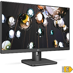 AOC Essential-line 24E1Q 23.8" Full HD LED Matt Flat Black Computer Monitor
