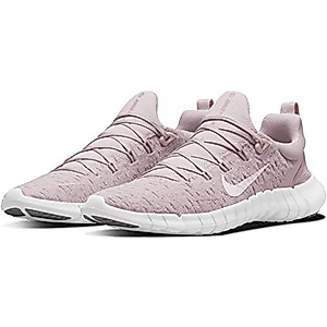 Nike Free Run 5.0 Women's Running Shoes, Platinum Violet/White, 8.5 M US