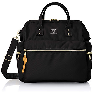 anello(アネロ) Backpack, Black (Black 19-3911tcx)