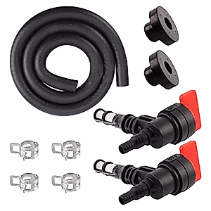 Carbbia 192980GS Fuel Shut Off Valve Service Kit for Briggs & Stratton 78299GS 80270GS for Craftsman for Snapper for Generac for Troy-Bilt Generator for Kohler 2546203-S Rotary 13116 Oregon 07-407