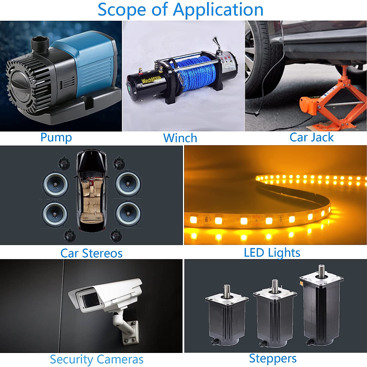 12V 100A 1200W DC Switching Power Supply Adapter PSU AC-DC 12Volt Industrial Transformer Converter 0-80/50amps LED Drive Lamp Meter Semiconductor Motor Pump Winch Stereos Amplifier Fan SMPS 110V/220V